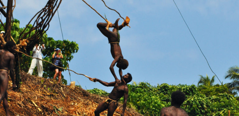 Land Diving in Vanuatu