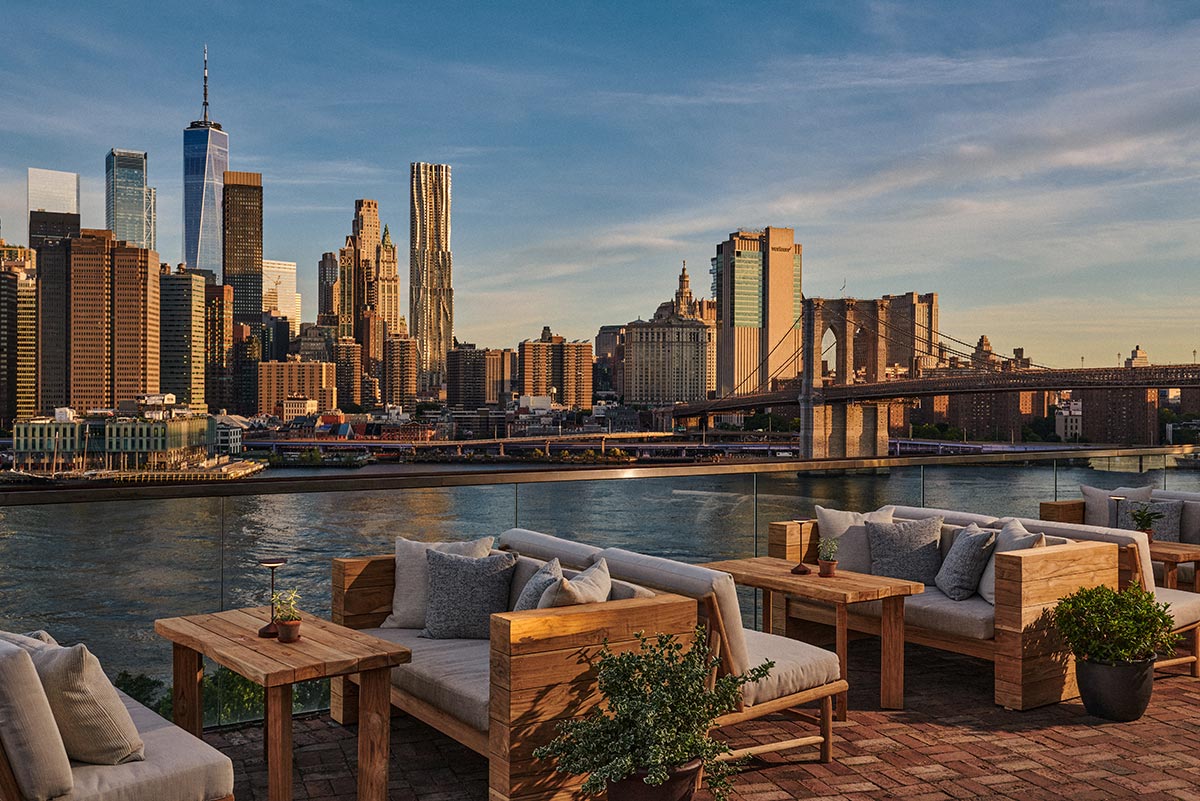 1 Hotel Brooklyn Bridge: The hotel with the best views of Manhattan