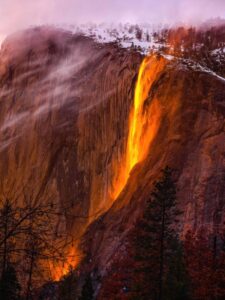 How to see Yosemite’s rare “firefall” in 2025